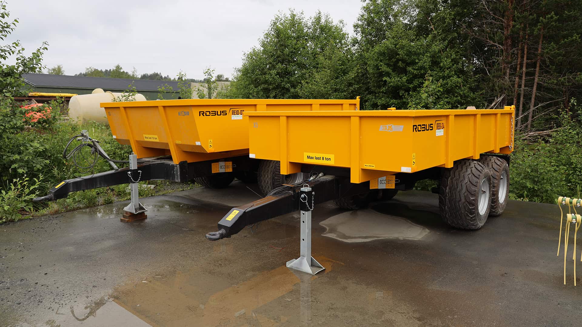 Solide hengere fra Robus - Traktor og Landbruk